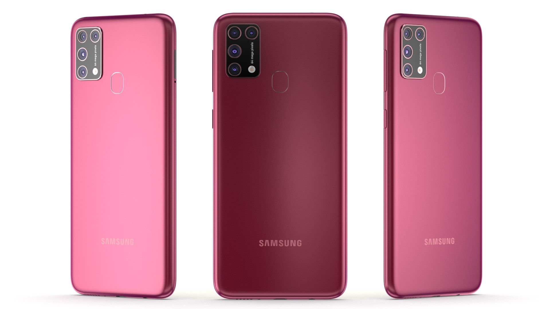 Samsung Galaxy M31 3D Model - TurboSquid 1555945