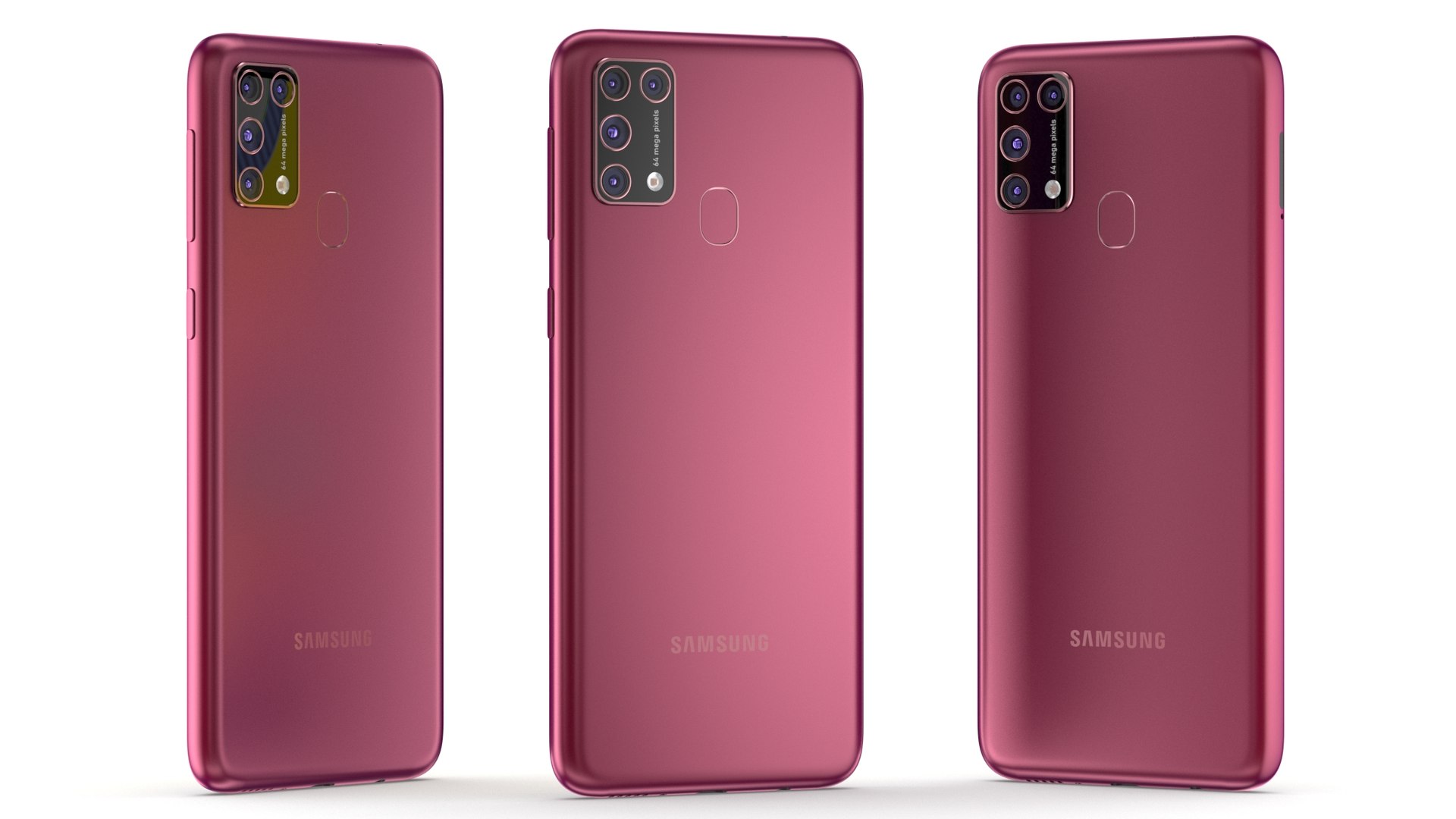 Samsung Galaxy M31 3D Model - TurboSquid 1555945