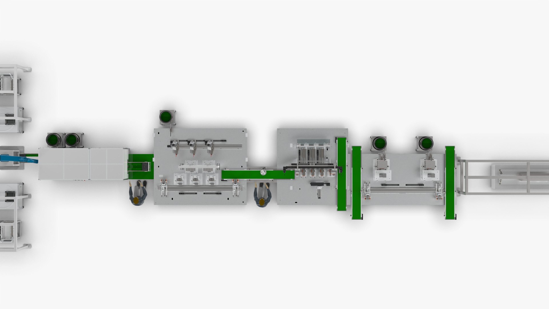 Automatic Soft Pack Battery Production Line 3D Model - TurboSquid 2239616