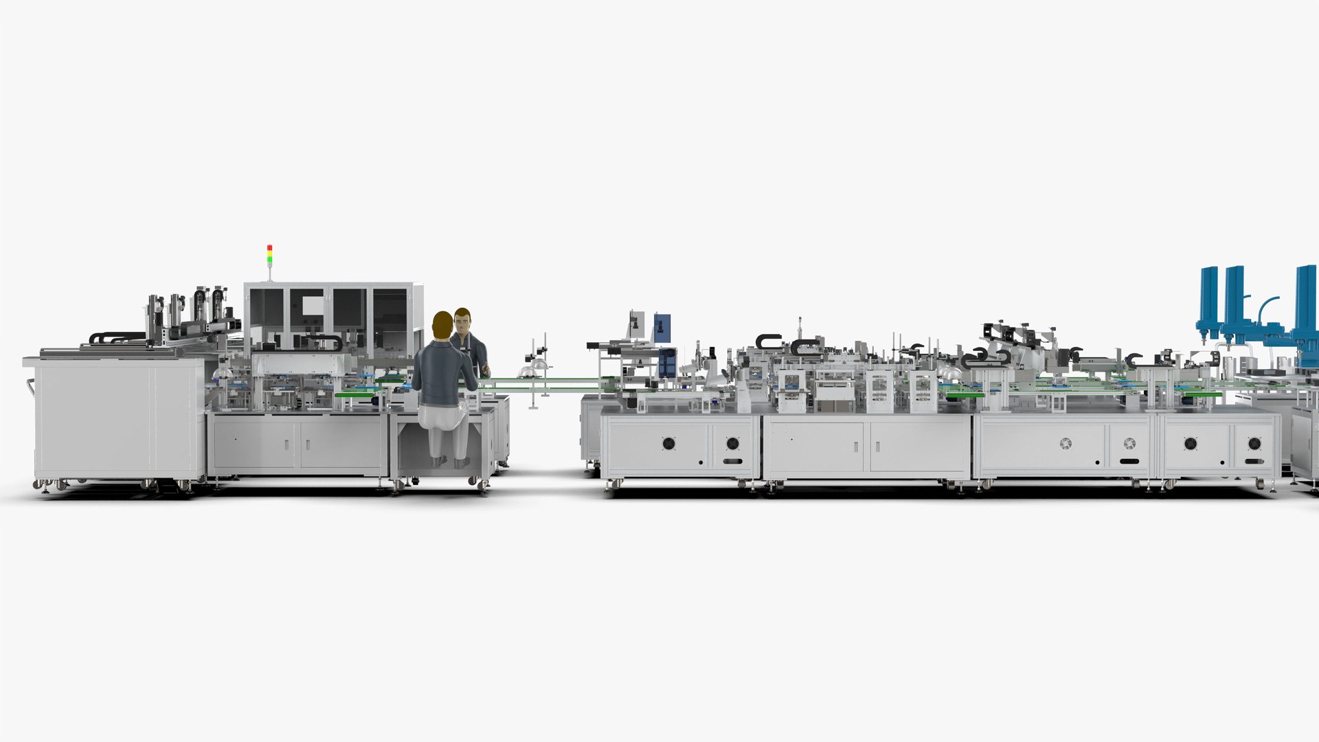 Automatic Soft Pack Battery Production Line 3D Model - TurboSquid 2239616