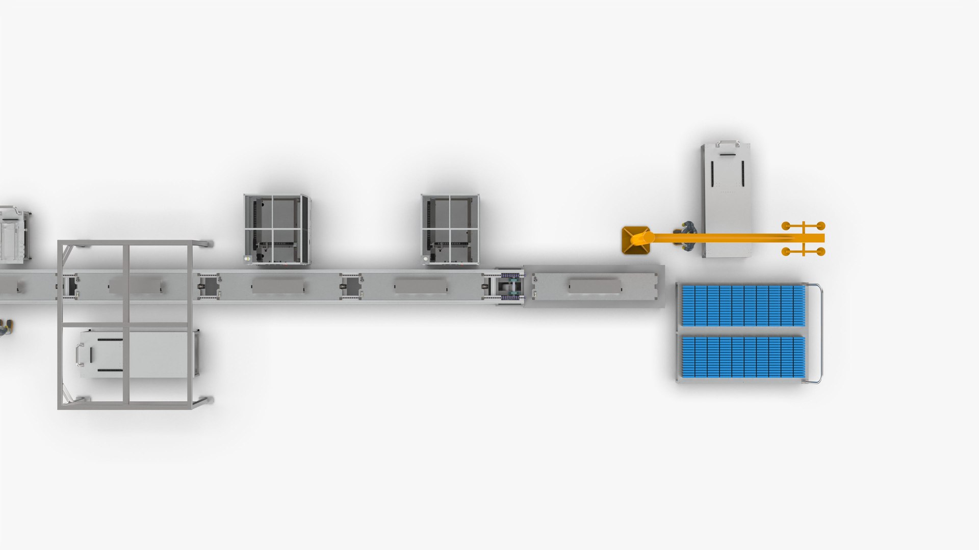Automatic Soft Pack Battery Production Line 3D Model - TurboSquid 2239616