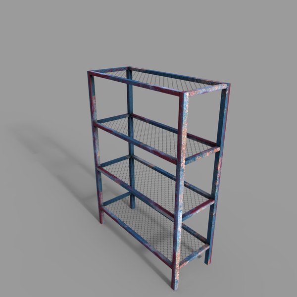 Metal rack 3D - TurboSquid 1262743