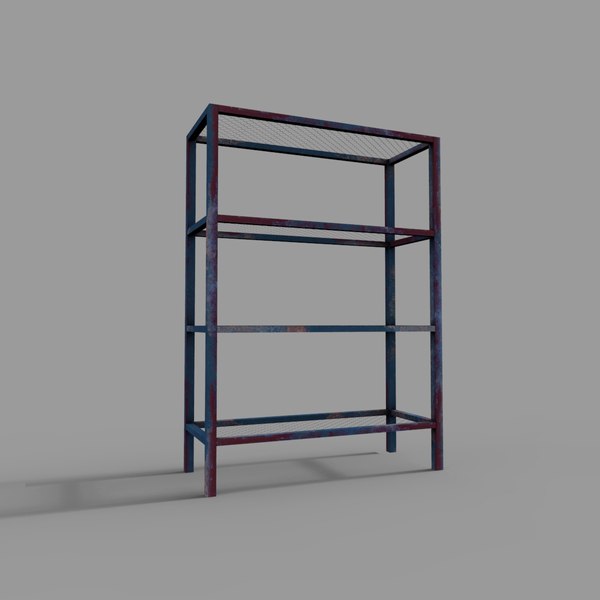 Metal rack 3D - TurboSquid 1262743