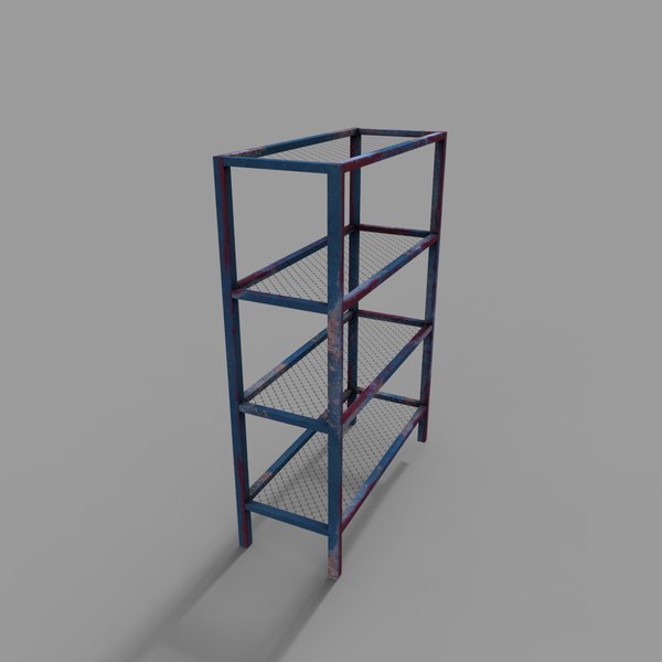 Metal rack 3D - TurboSquid 1262743
