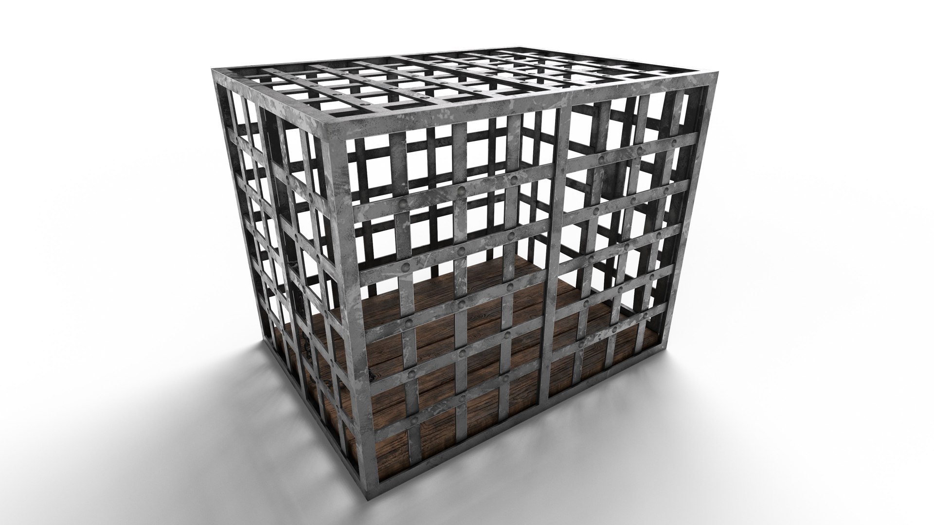 Prisoner Cage 3D Model - TurboSquid 1867411
