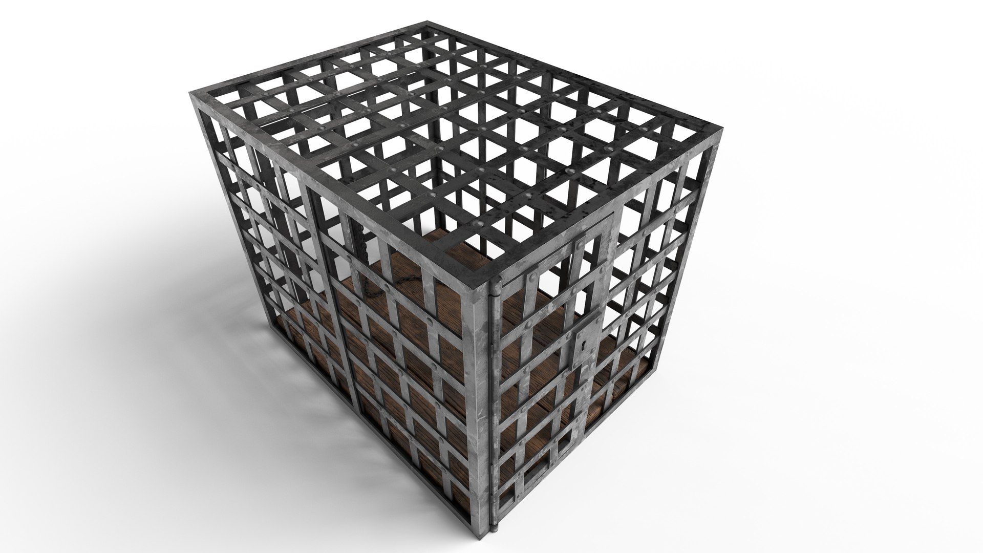 Prisoner Cage 3D Model - TurboSquid 1867411