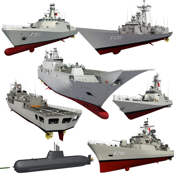 Perry Class Frigate 3D Models for Download | TurboSquid