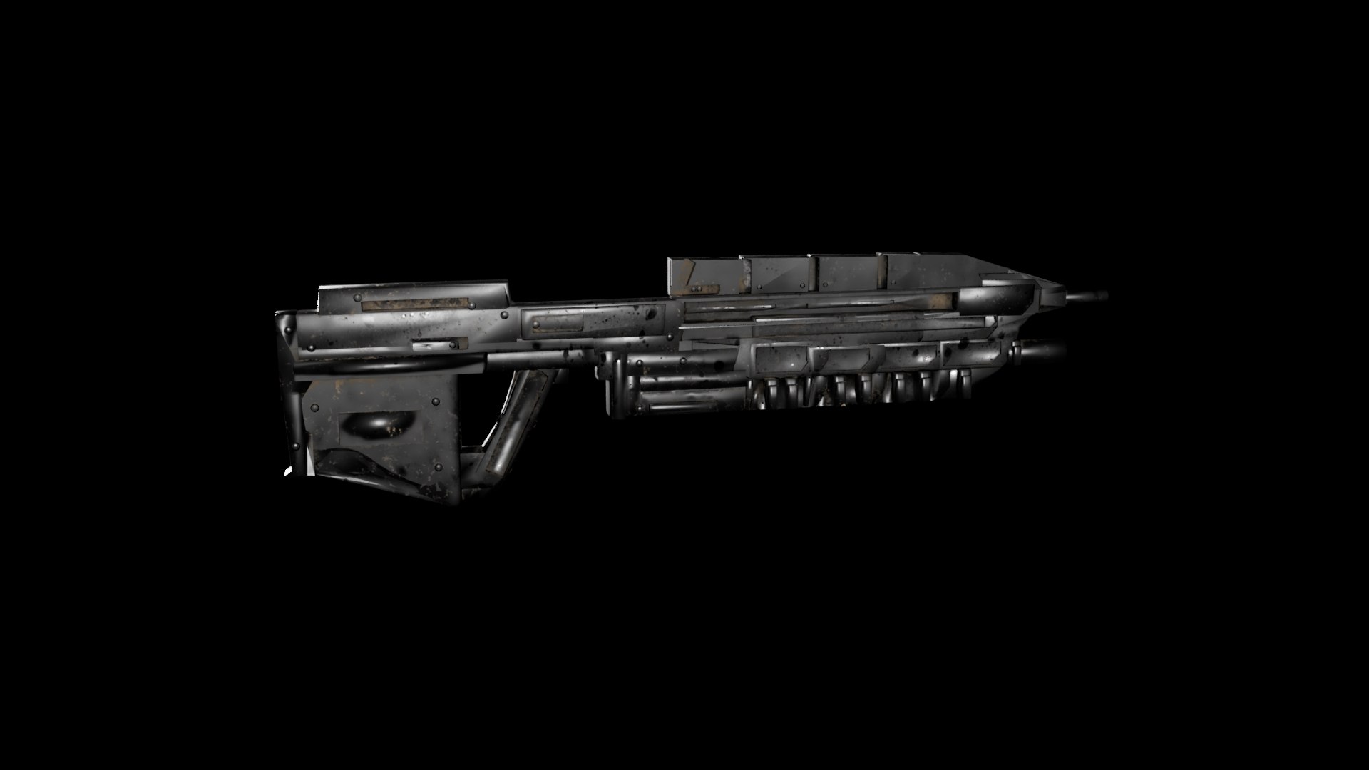 3D Halo Assault Rifle - TurboSquid 2017231