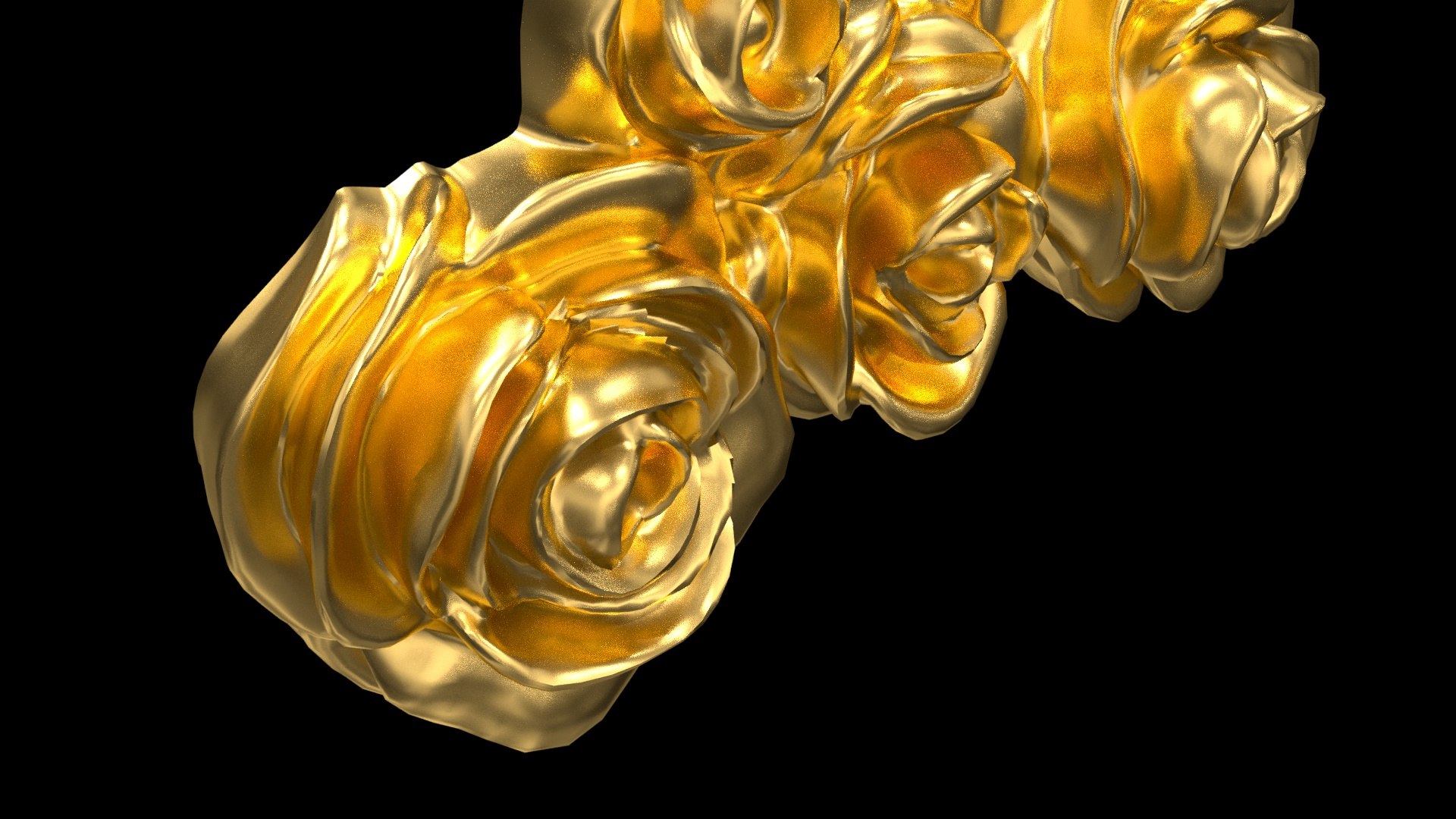 3D Plaster Decorative Bow DS403 - TurboSquid 2384903