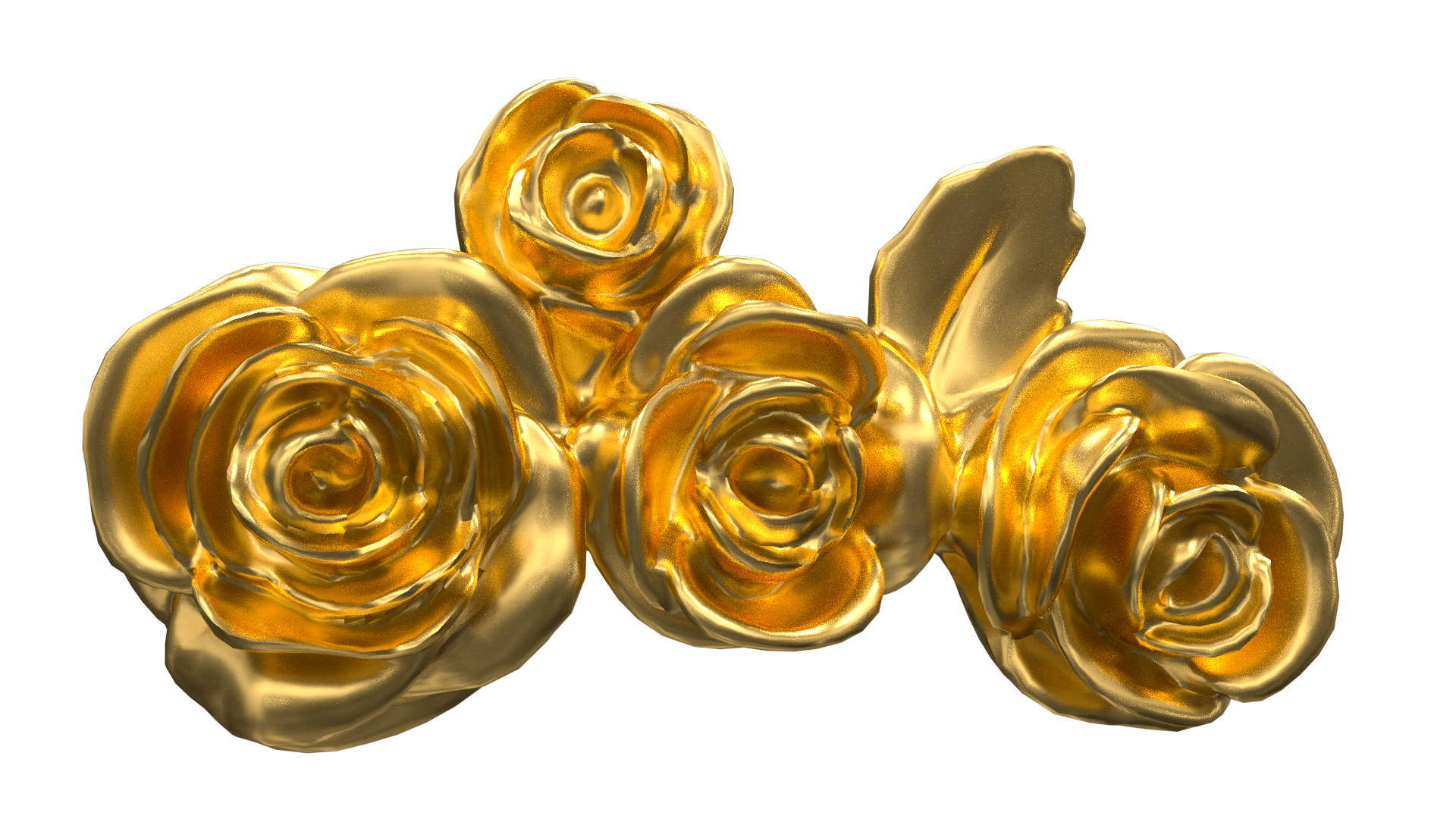 3D Plaster Decorative Bow DS403 - TurboSquid 2384903