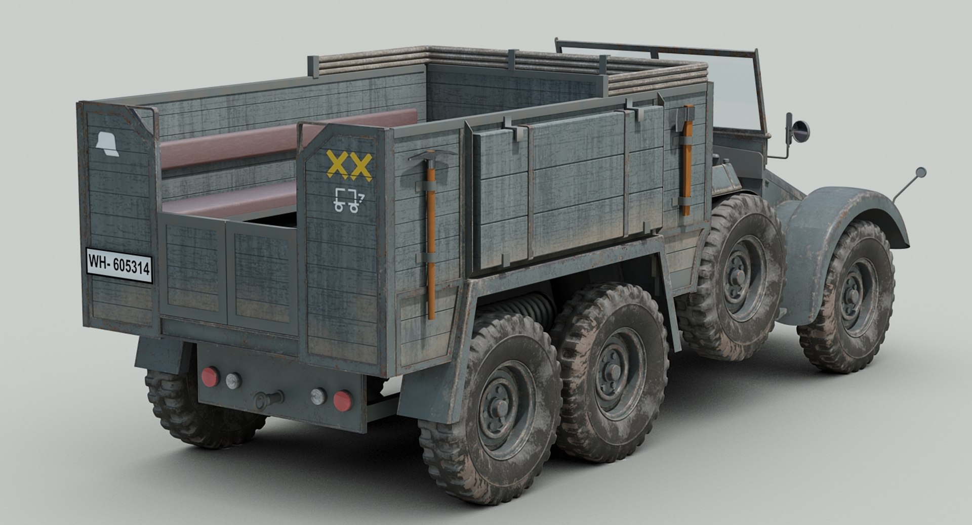 Ww2 German Kfz 70 3d 3ds