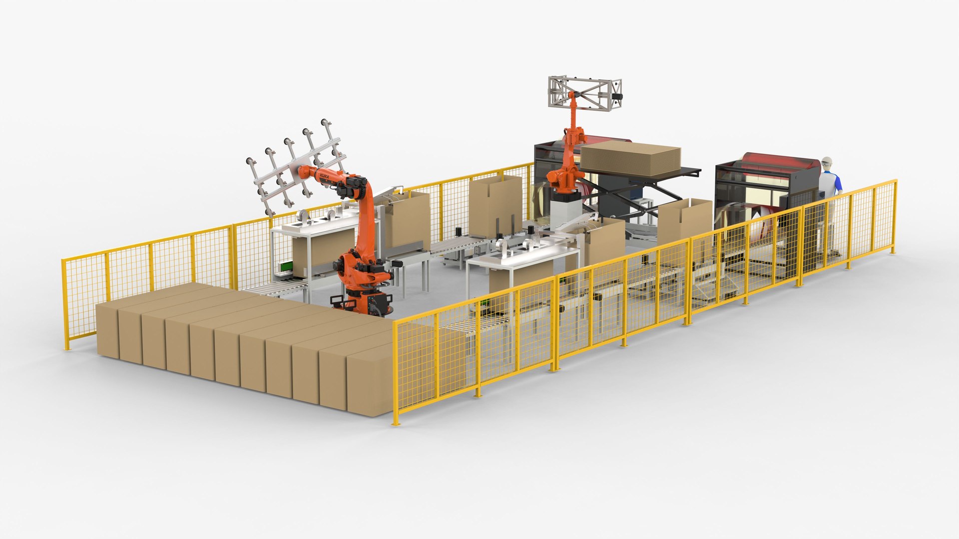 Collection Of Industrial Packing Machine 3D - TurboSquid 2200994