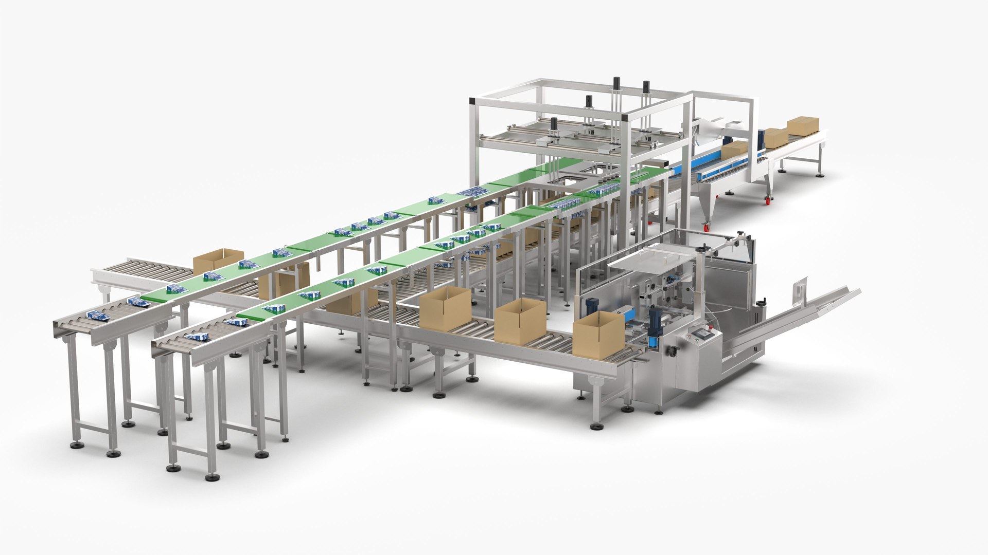 Collection Of Industrial Packing Machine 3D - TurboSquid 2200994