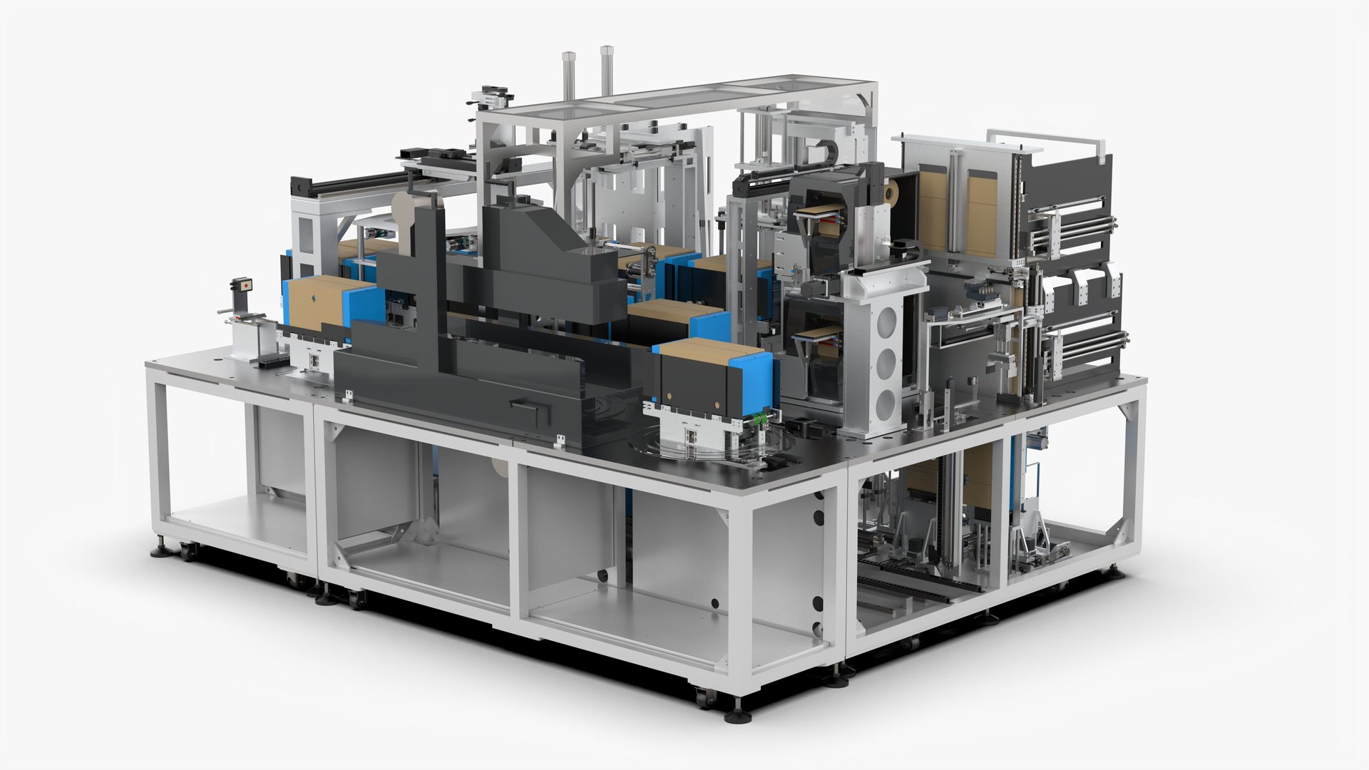 Collection Of Industrial Packing Machine 3D - TurboSquid 2200994