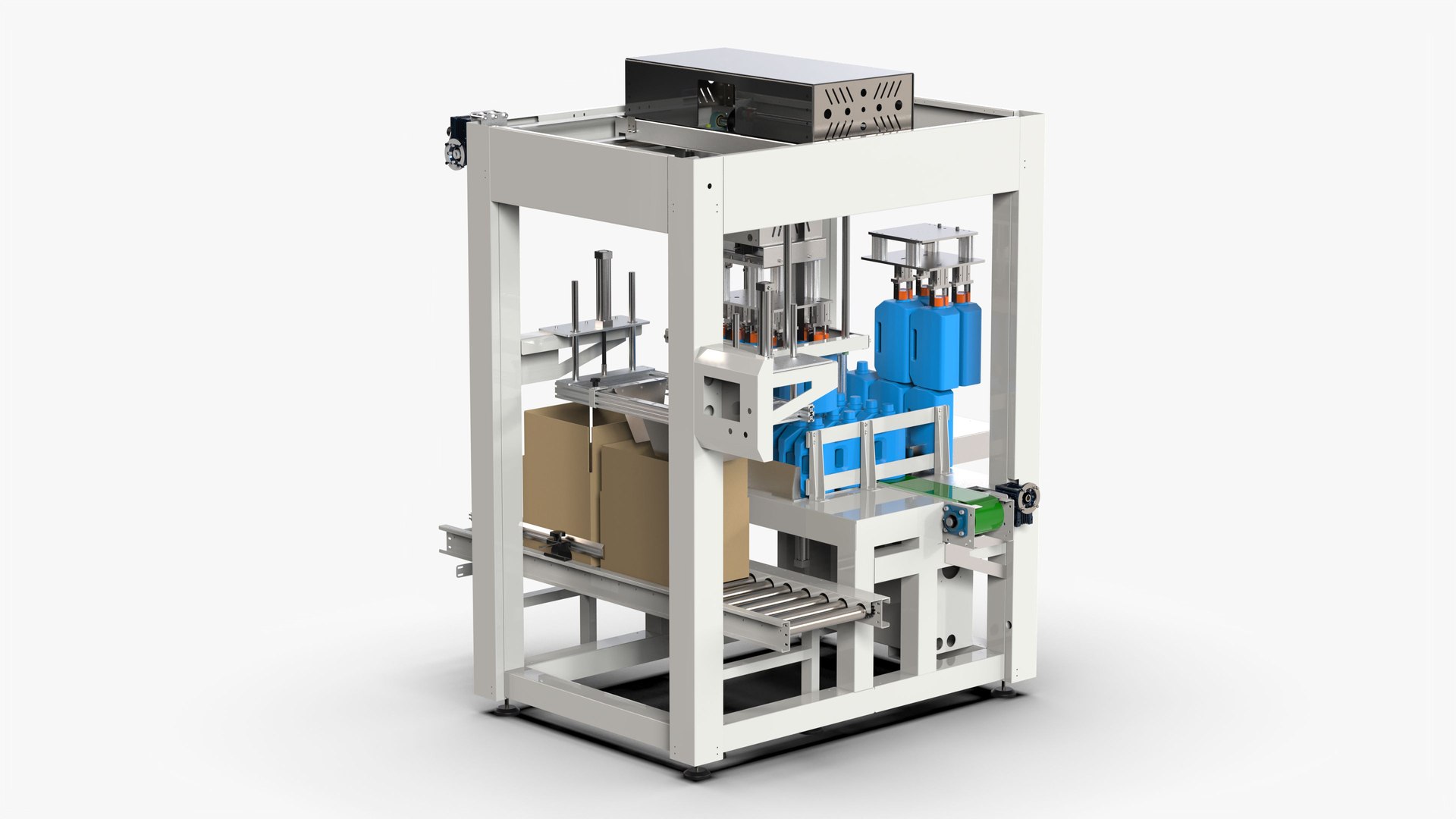 Collection Of Industrial Packing Machine 3D - TurboSquid 2200994