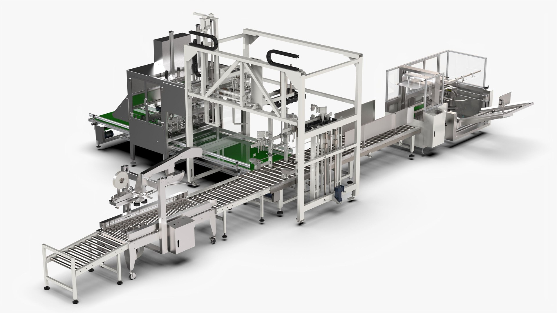 Collection Of Industrial Packing Machine 3D - TurboSquid 2200994