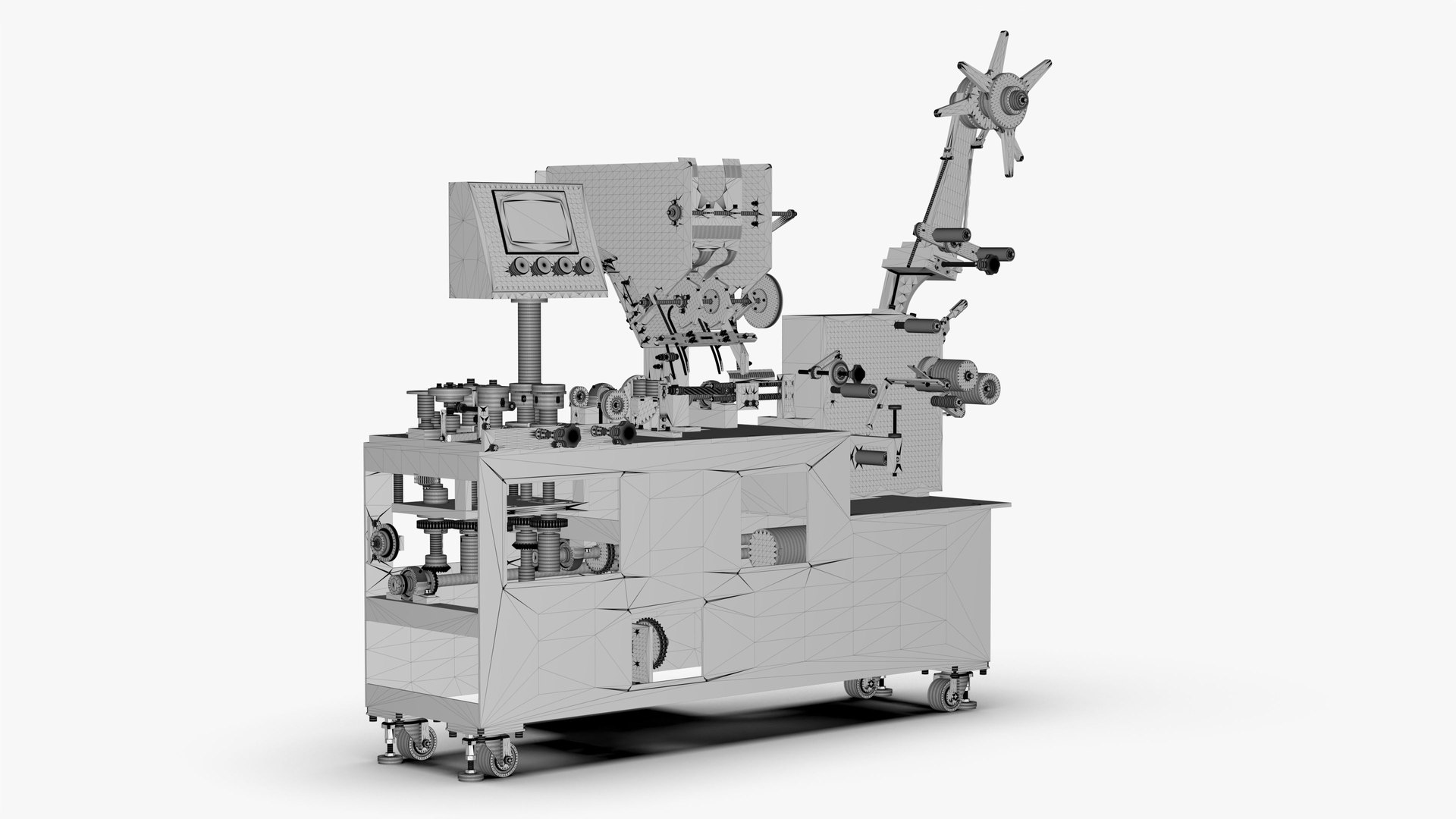 Collection Of Industrial Packing Machine 3D - TurboSquid 2200994