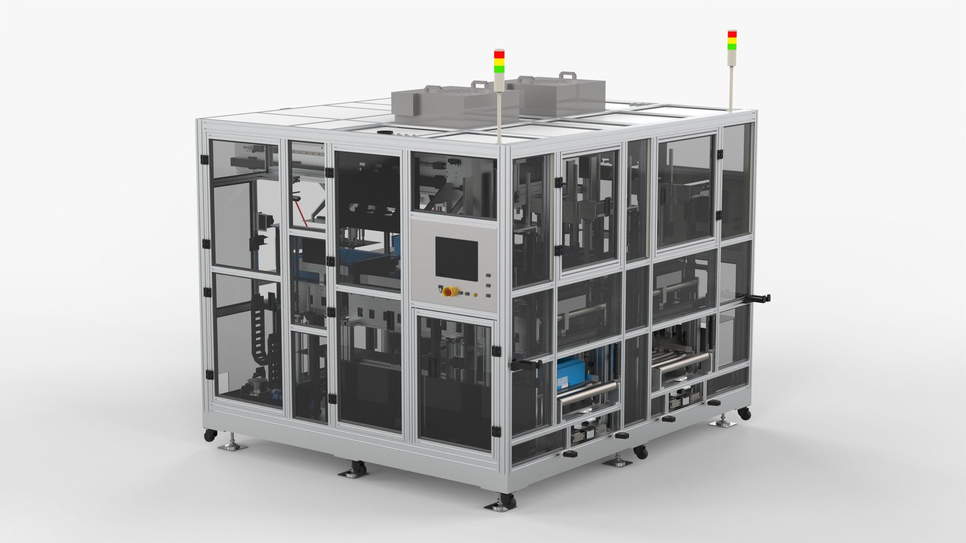 Collection Of Industrial Packing Machine 3D - TurboSquid 2200994