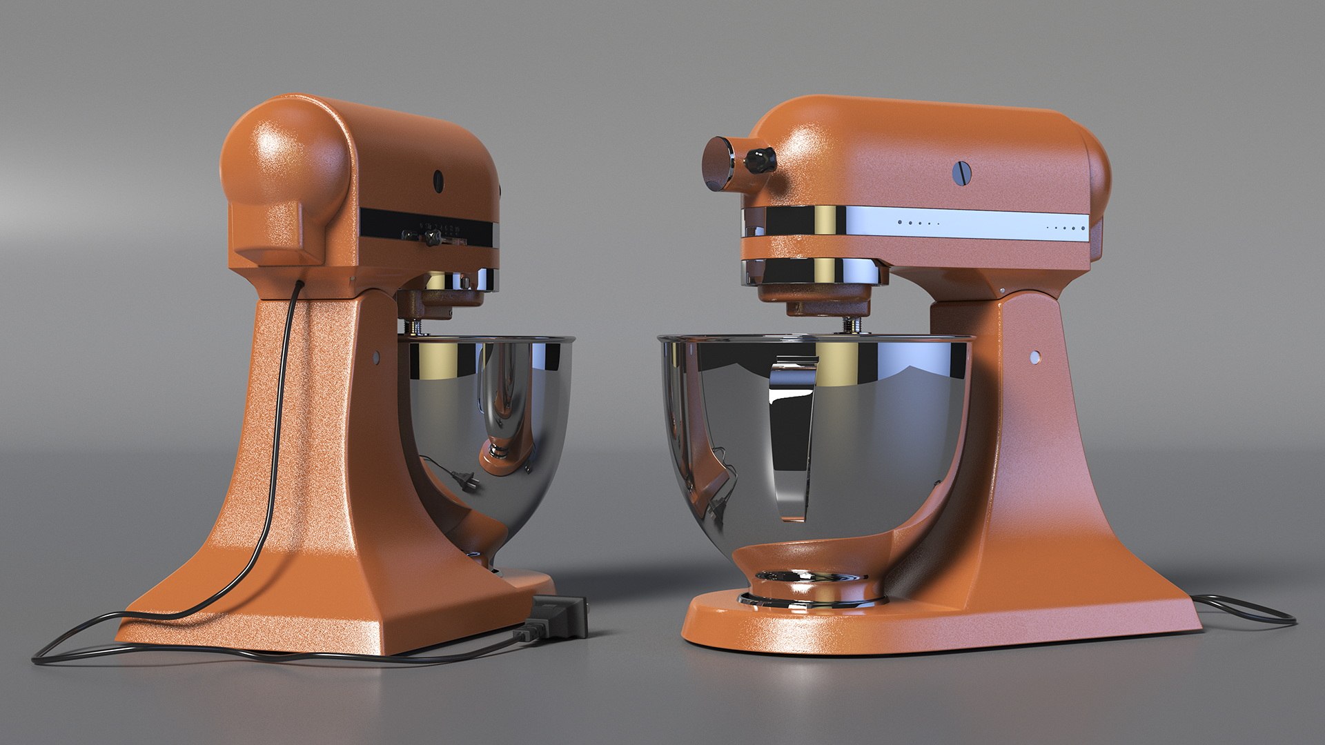 Aesthetic Stand Mixer 3D Model - TurboSquid 2201955