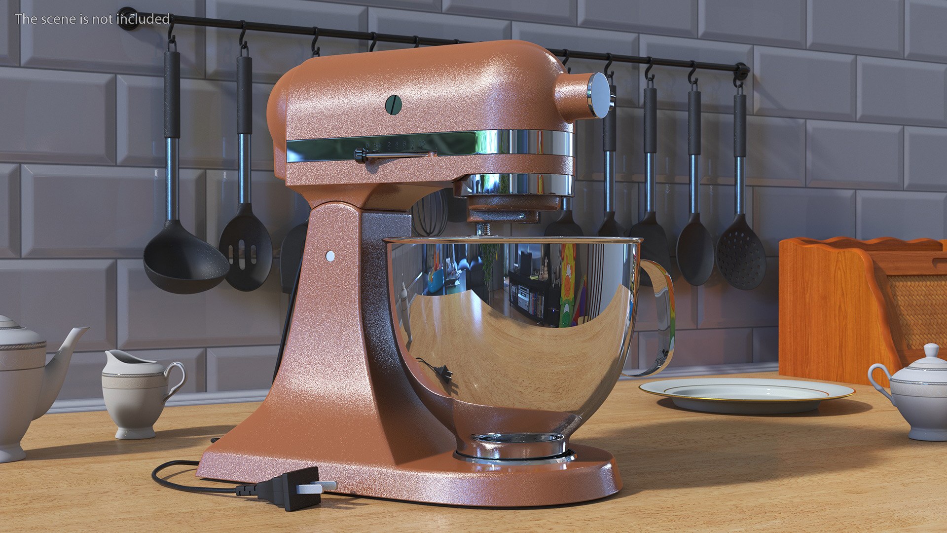 Aesthetic Stand Mixer 3D Model - TurboSquid 2201955