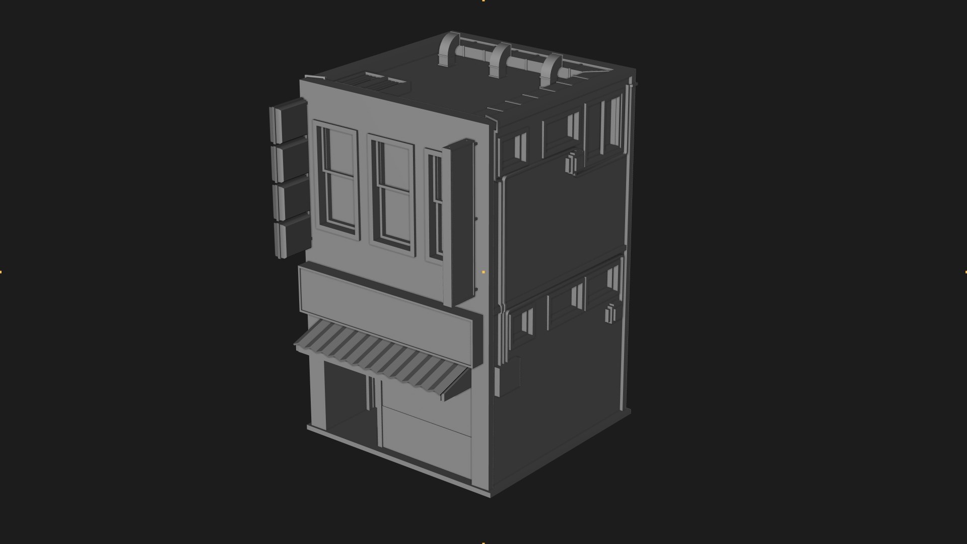 Stylized Shop 3D - TurboSquid 1572261