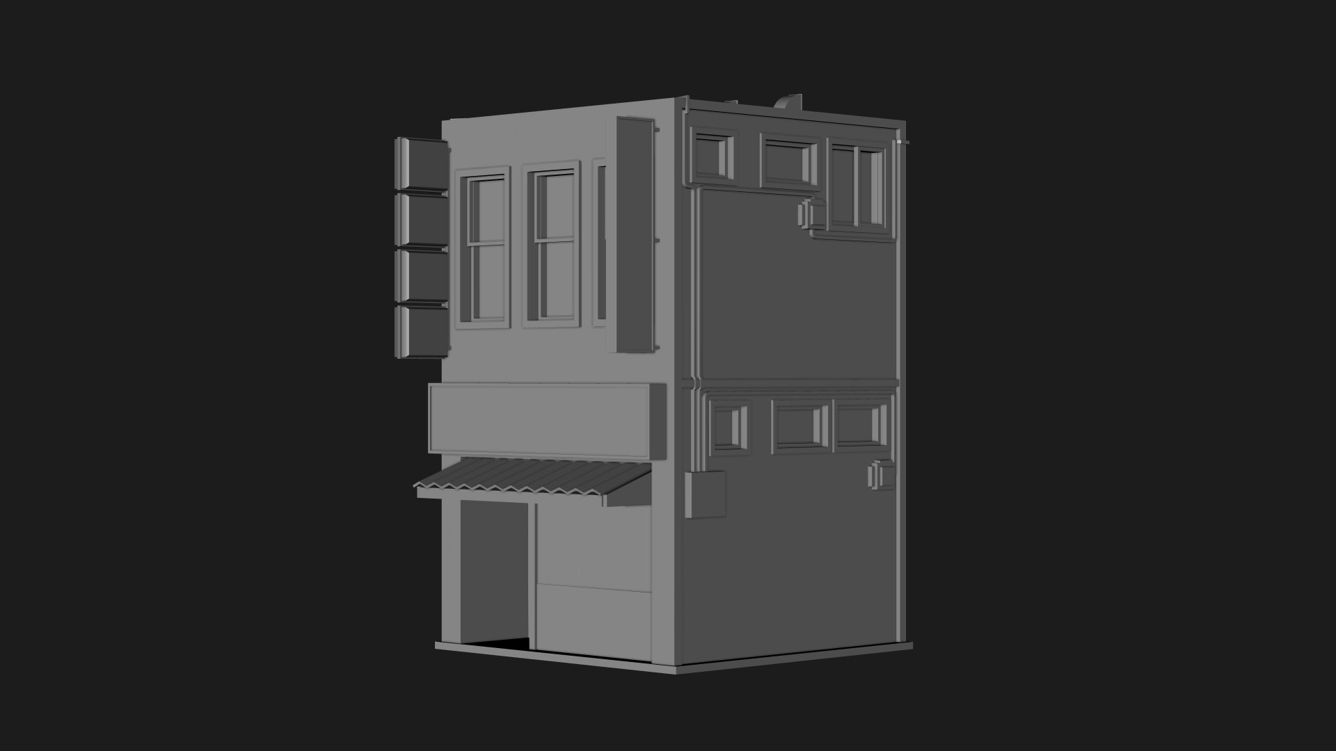 Stylized shop 3D - TurboSquid 1572261