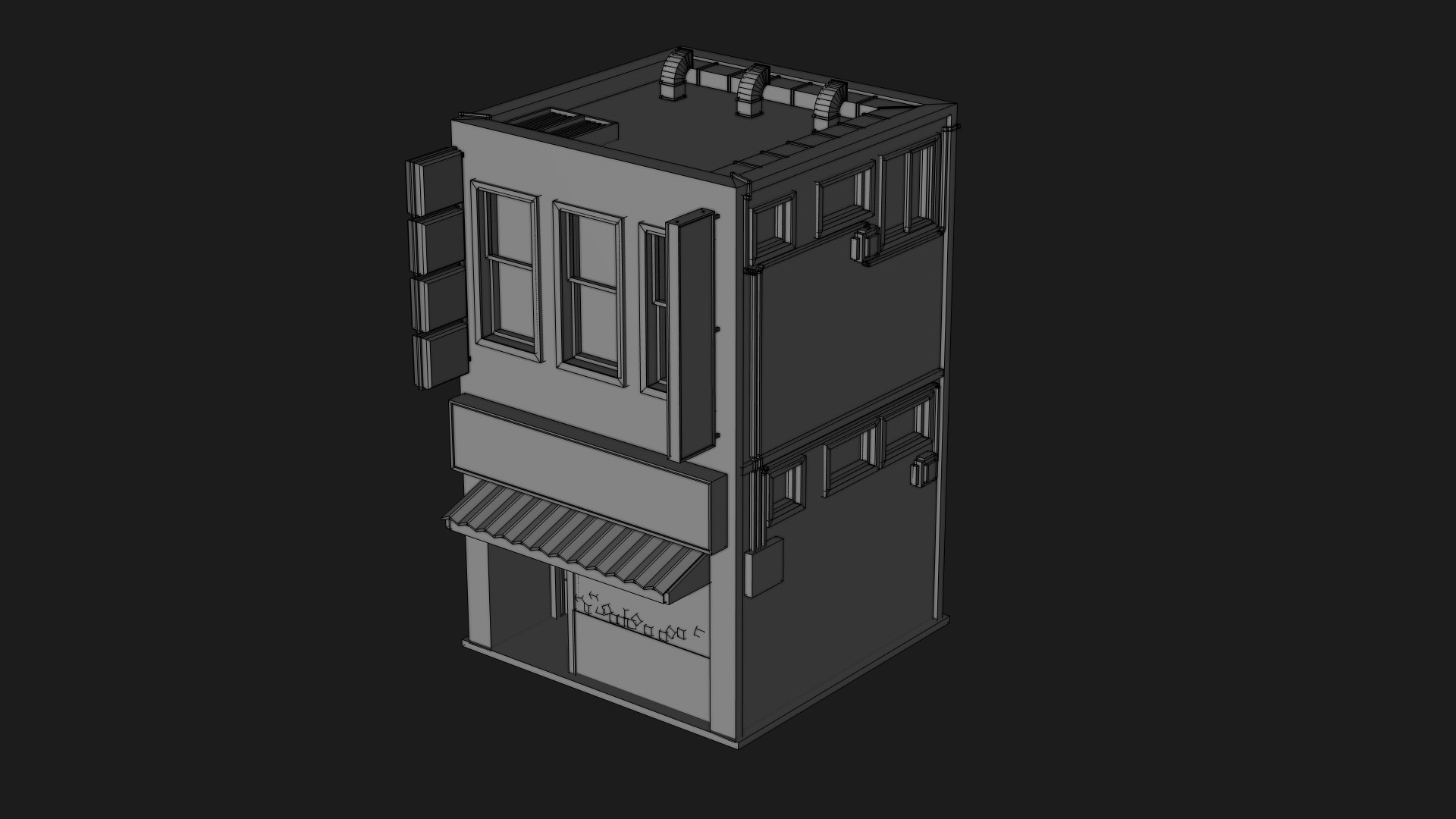 Stylized Shop 3D - TurboSquid 1572261