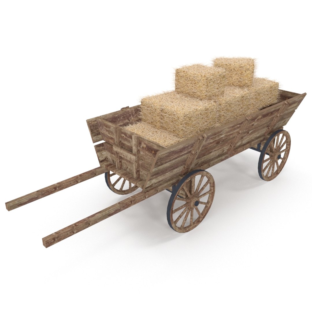 Old Cart 3D Model - TurboSquid 1369460