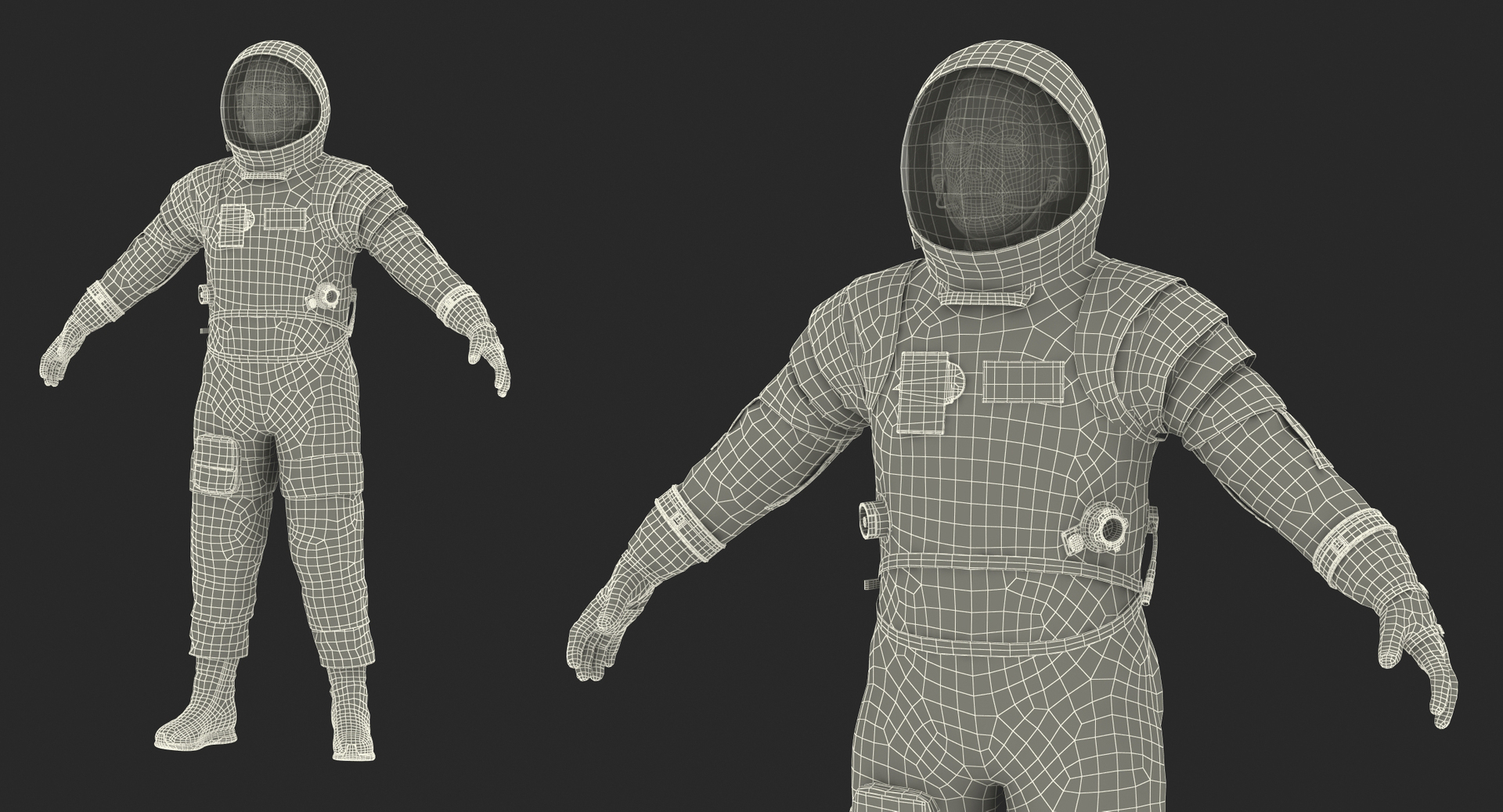 Astronaut Spacesuit Generic Space Model - TurboSquid 1379586