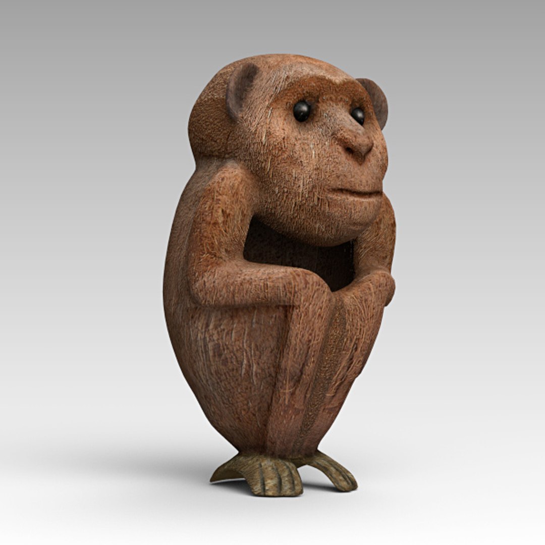 Coco Monkey 3D - TurboSquid 1157917