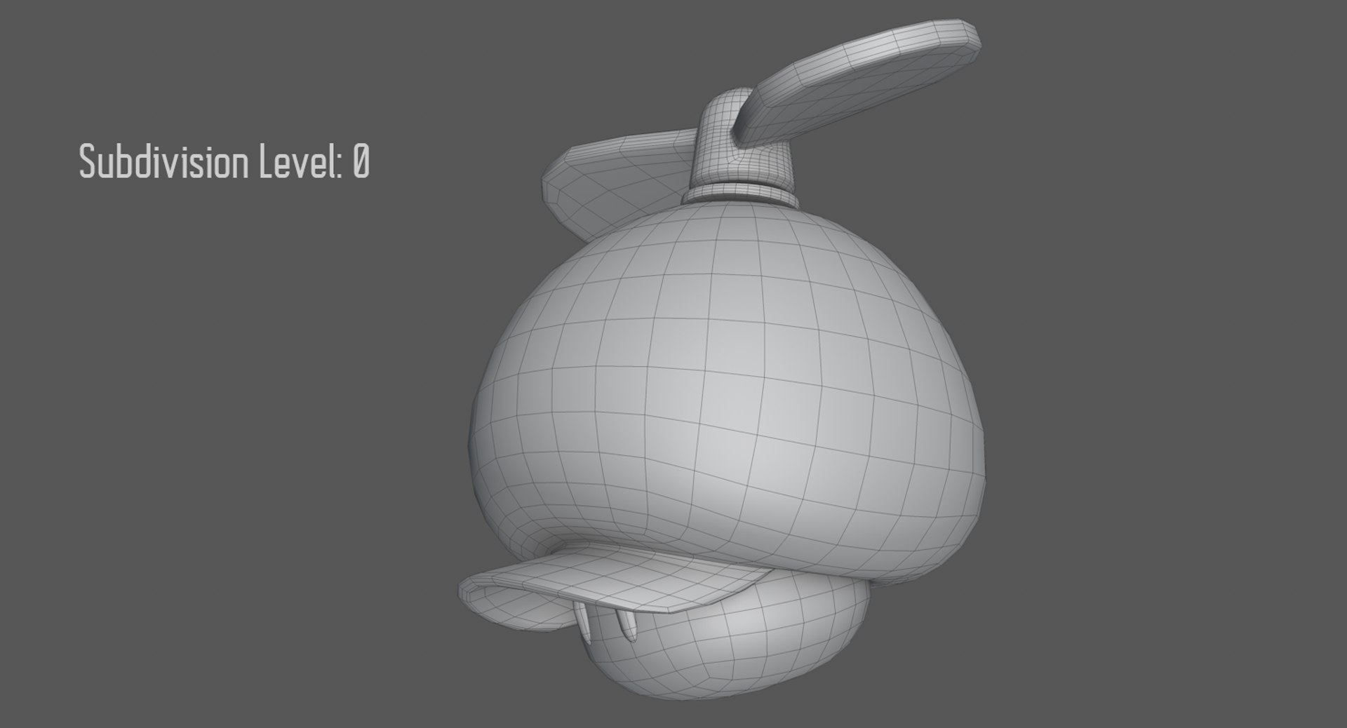 Propeller Mushroom Toad Super Mario 3D Model - TurboSquid 1371278