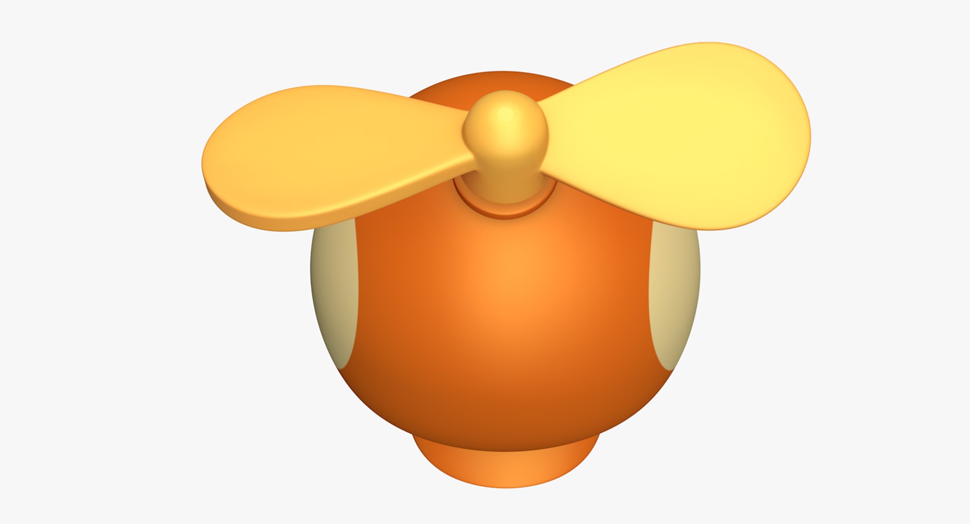 Propeller Mushroom Toad Super Mario 3D Model - TurboSquid 1371278
