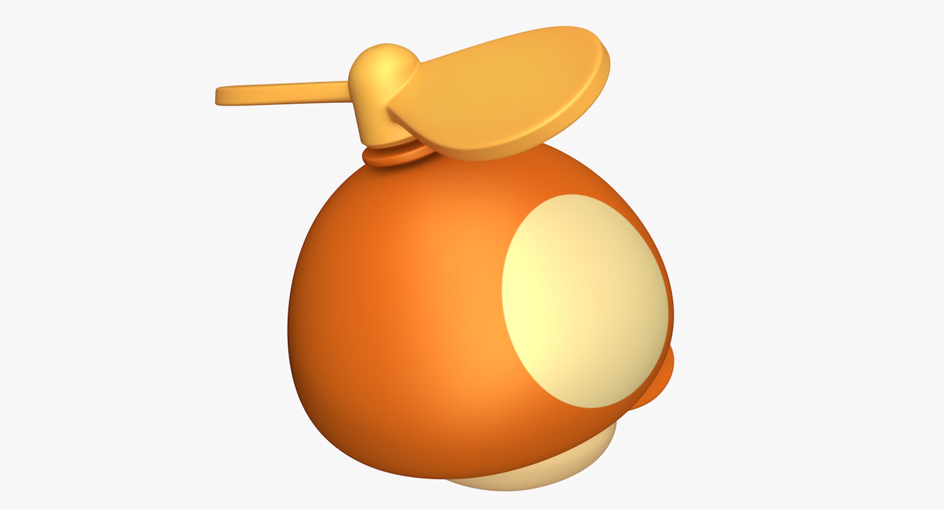 Propeller Mushroom Toad Super Mario 3D Model - TurboSquid 1371278