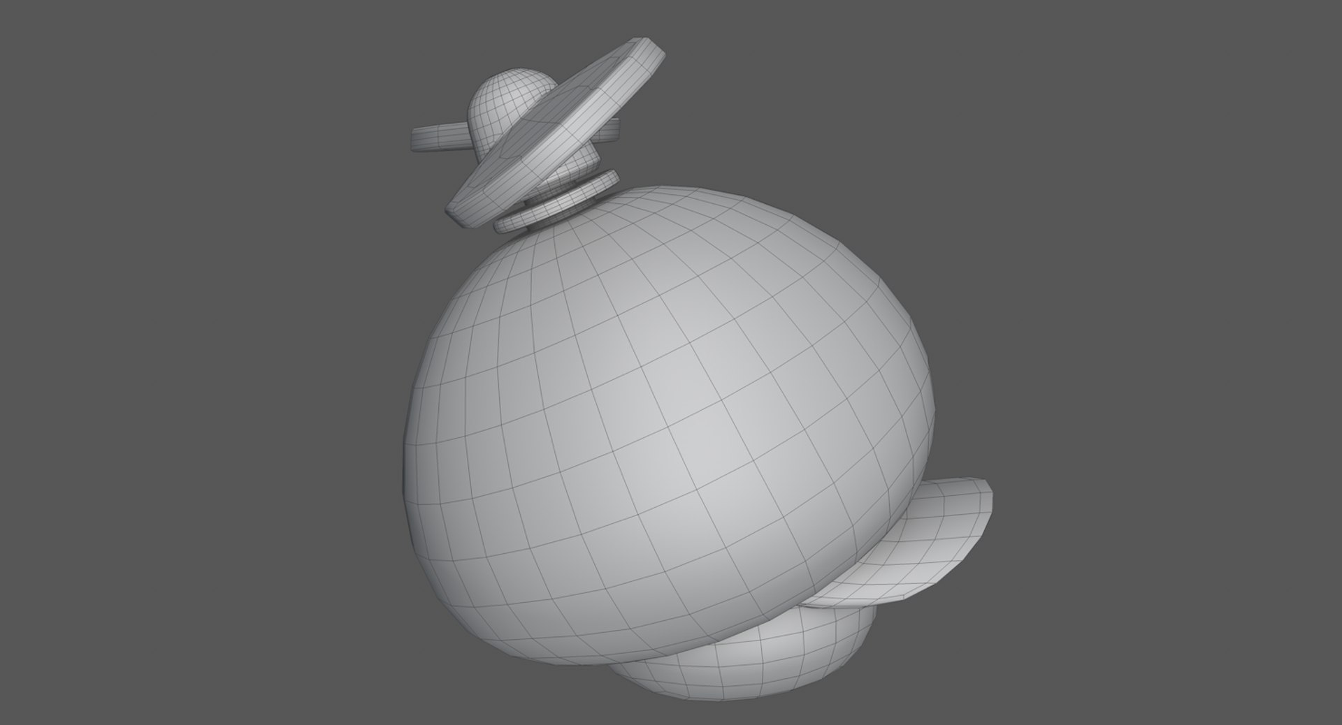 Propeller Mushroom Toad Super Mario 3D Model - TurboSquid 1371278