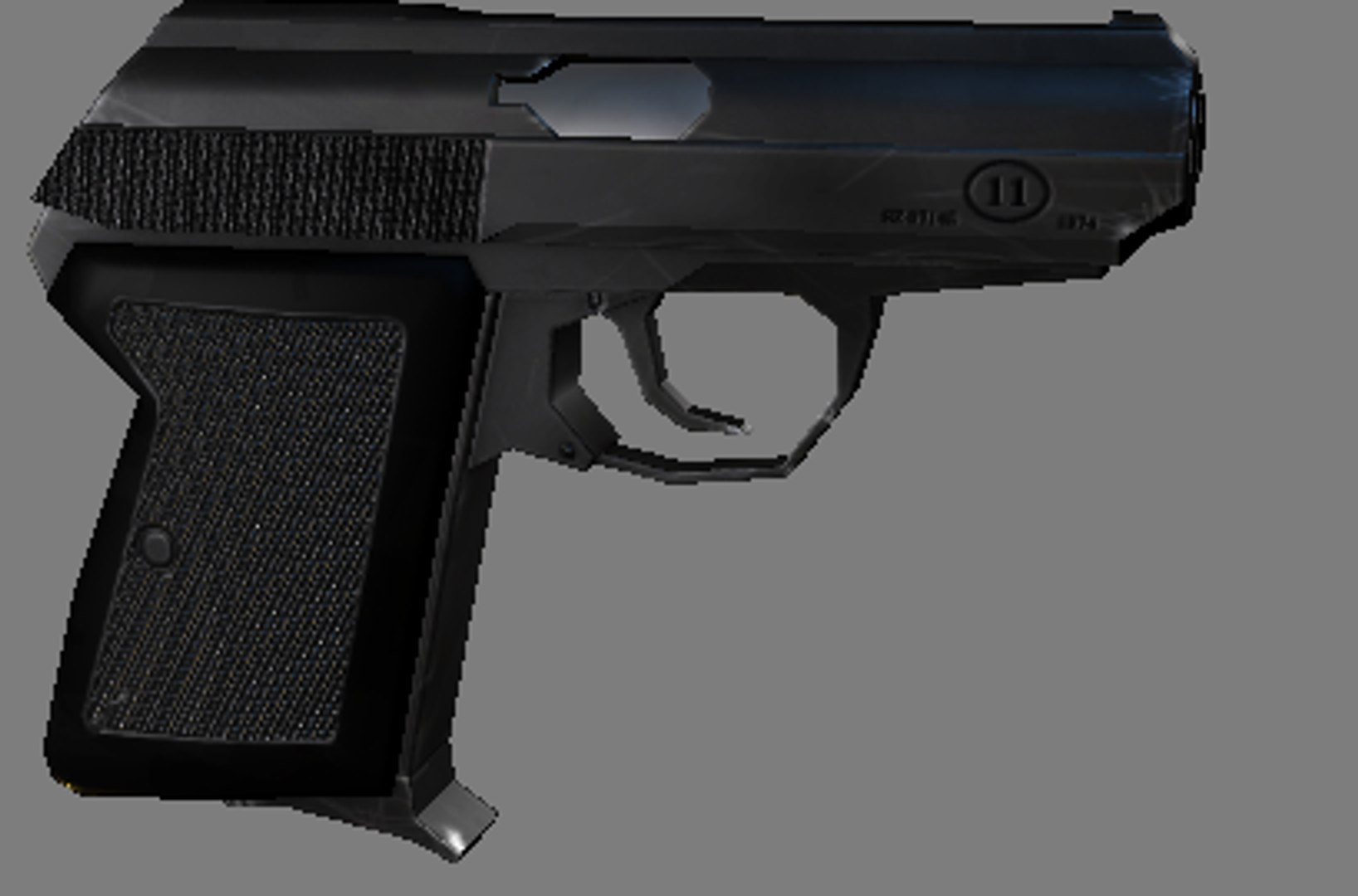 Polly Pistol P-64 Czak 3d Obj