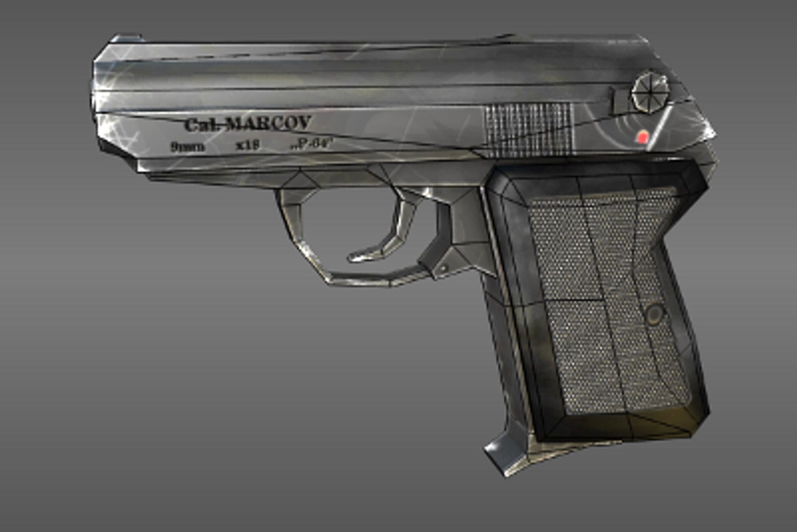 Polly Pistol P-64 Czak 3d Obj