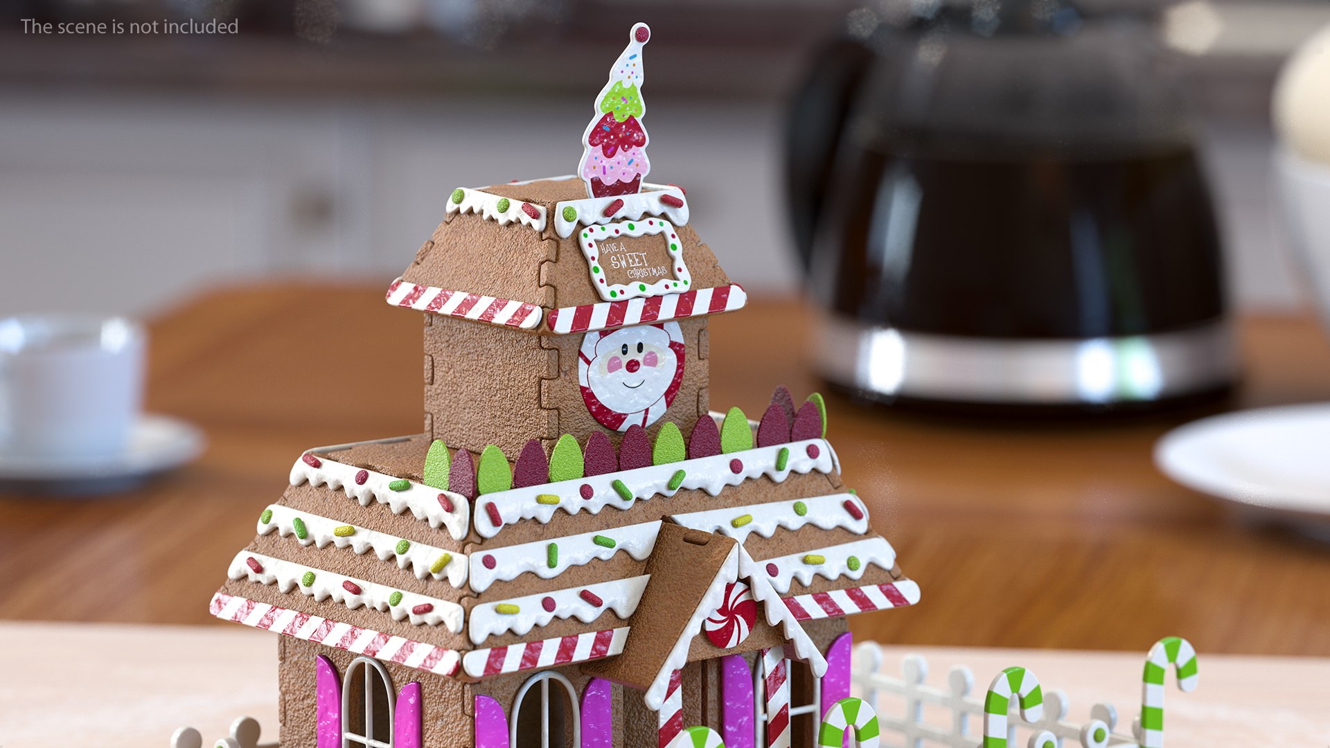 Cookie Dough House 3D Model - TurboSquid 1488342