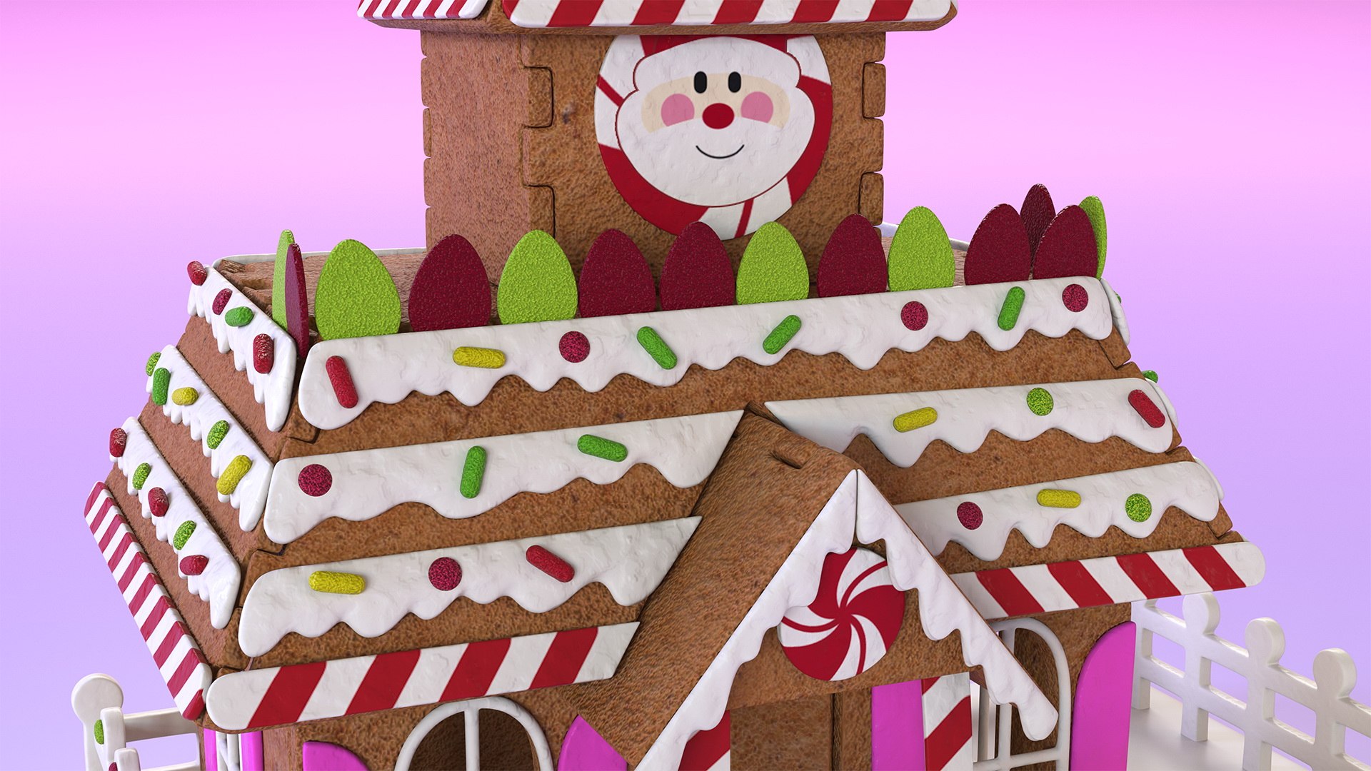 Cookie Dough House 3D Model - TurboSquid 1488342