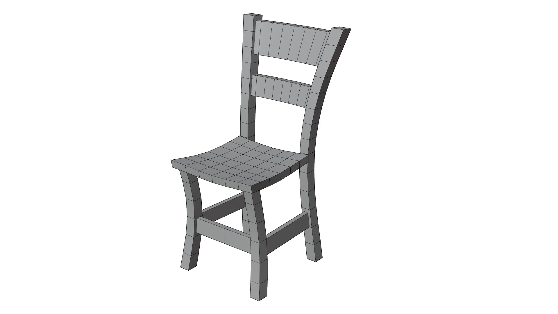 3D Stylized Game Ready Chair - TurboSquid 1986453
