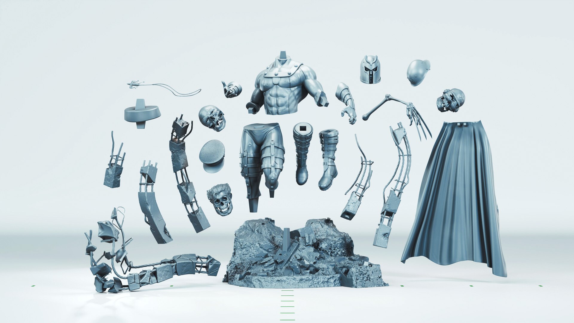 Magneto STL For 3d Print Model - TurboSquid 2330915