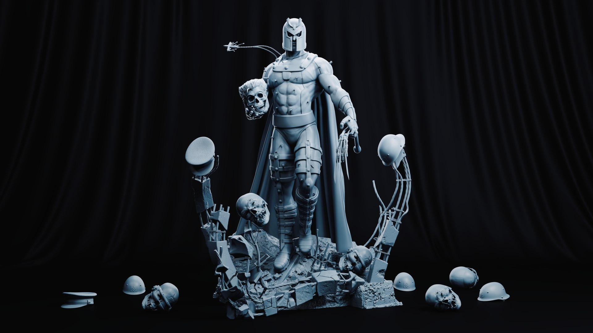 Magneto STL For 3d Print Model - TurboSquid 2330915