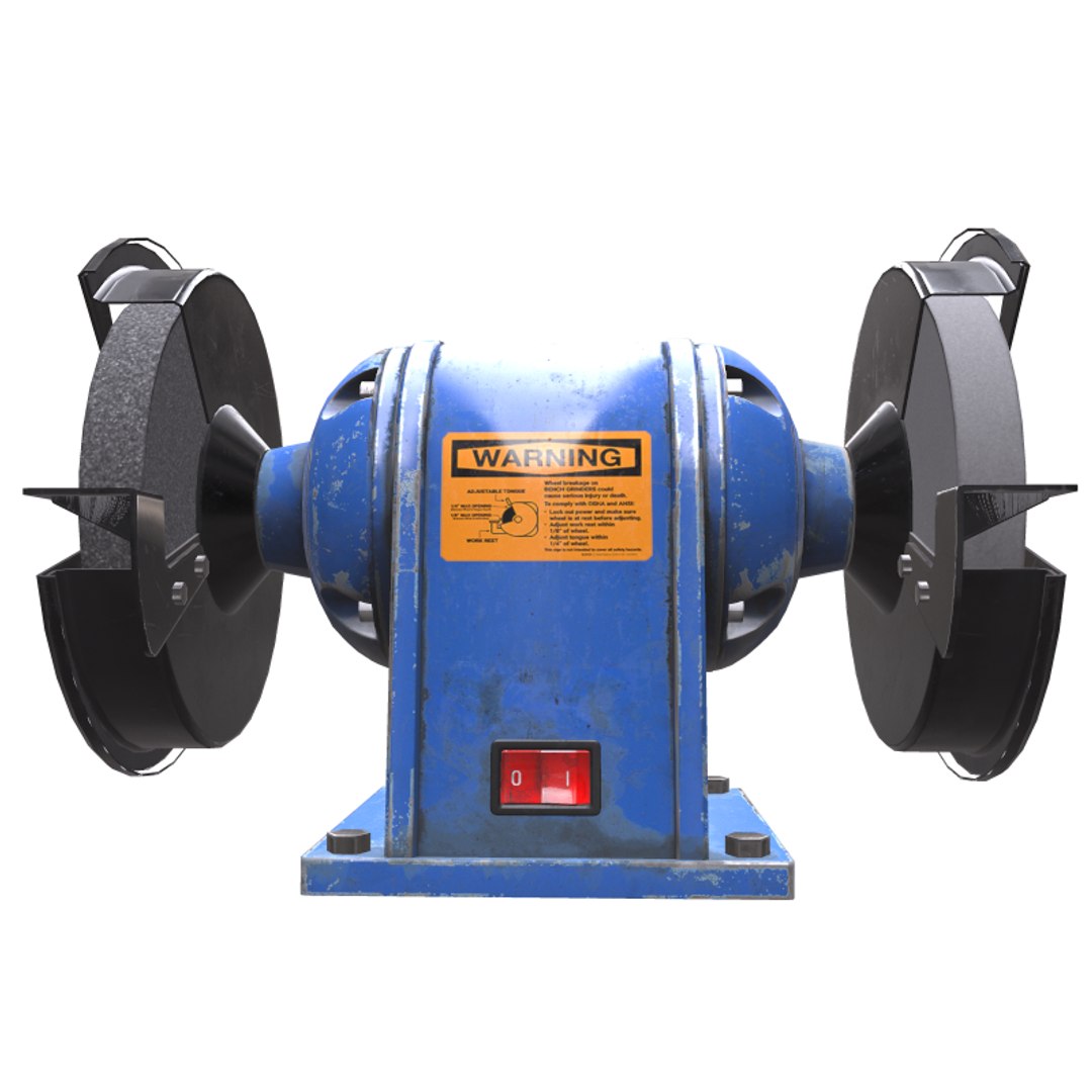 Bench Grinder L1 Low Poly 3D Model - TurboSquid 2391150