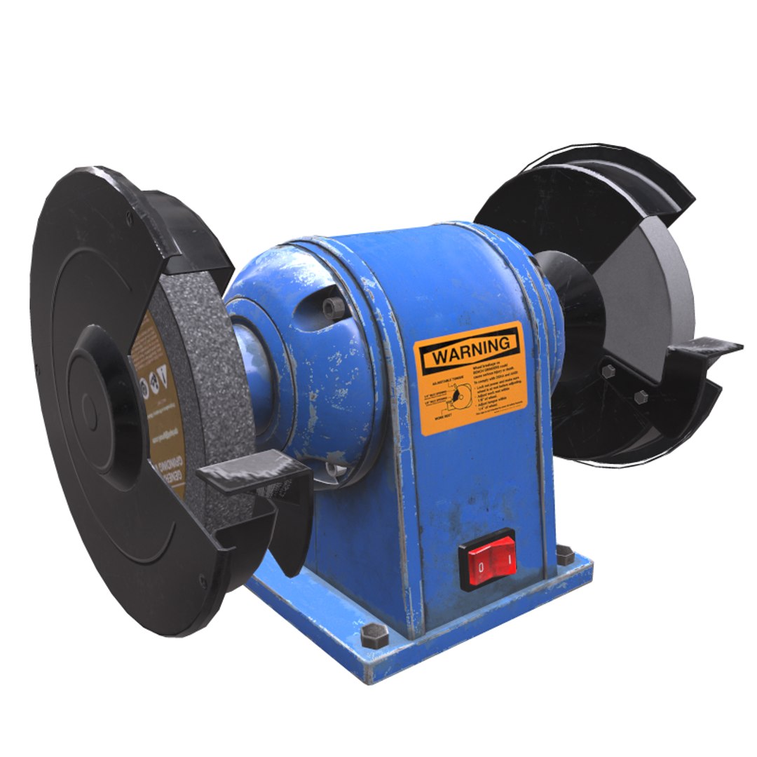 Bench Grinder L1 Low Poly 3D Model - TurboSquid 2391150