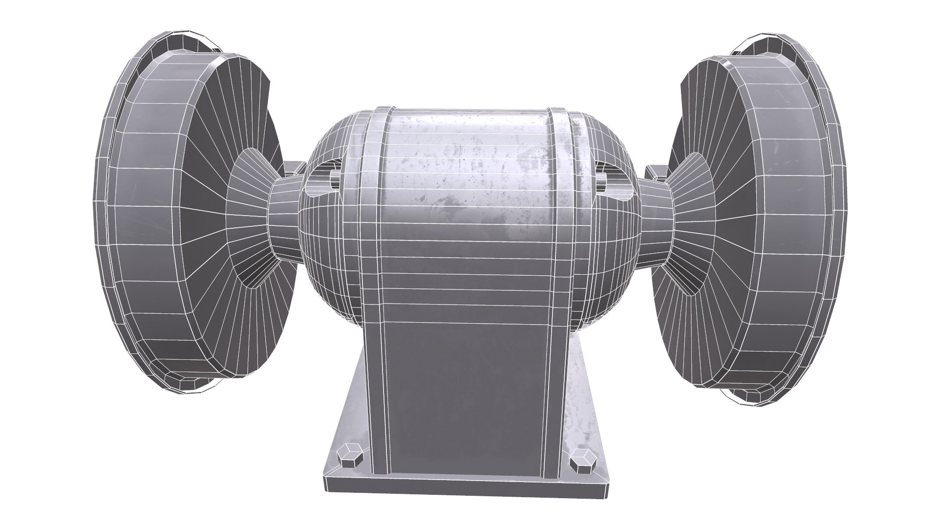 Bench Grinder L1 Low Poly 3D Model - TurboSquid 2391150