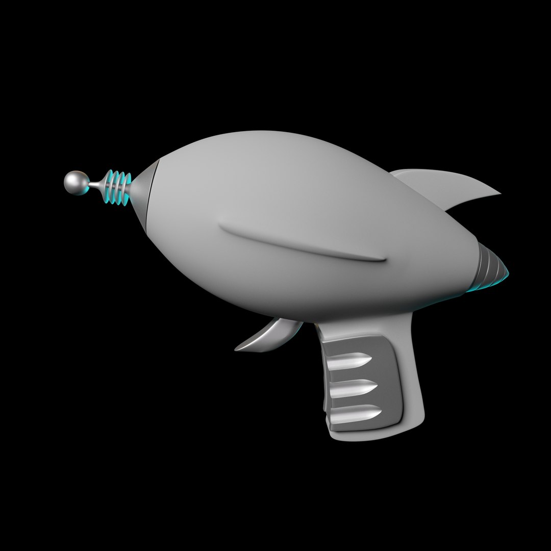 Space Gun 3D Model - TurboSquid 2032754
