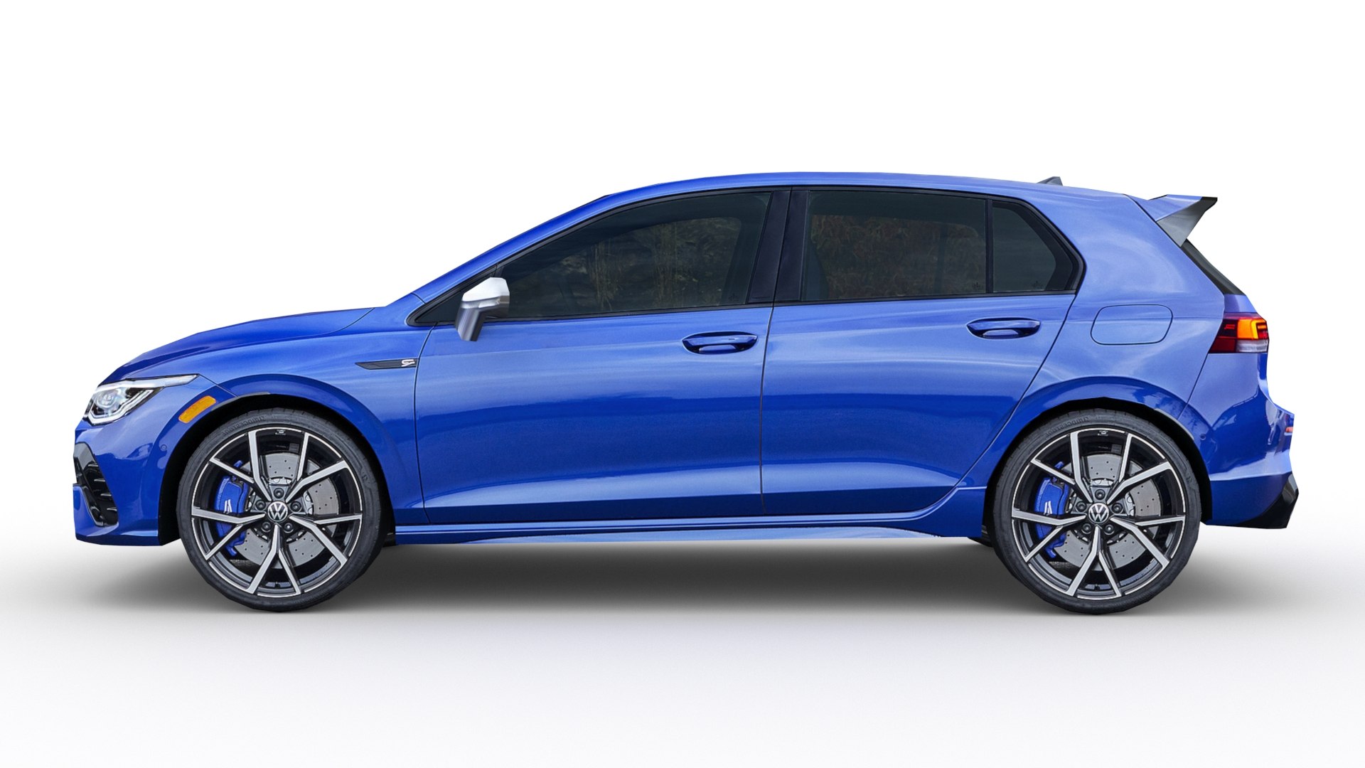 Volkswagen Golf 8 R 2022 Model - TurboSquid 1996349