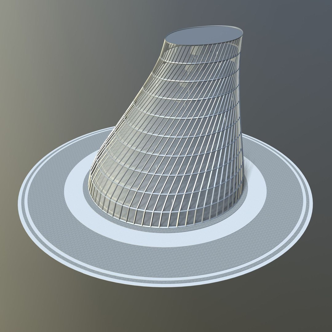 3D Building In Concept 23-0001 - TurboSquid 2010637