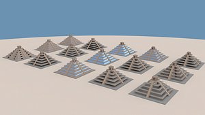 Pyramids 3D Models for Download | TurboSquid