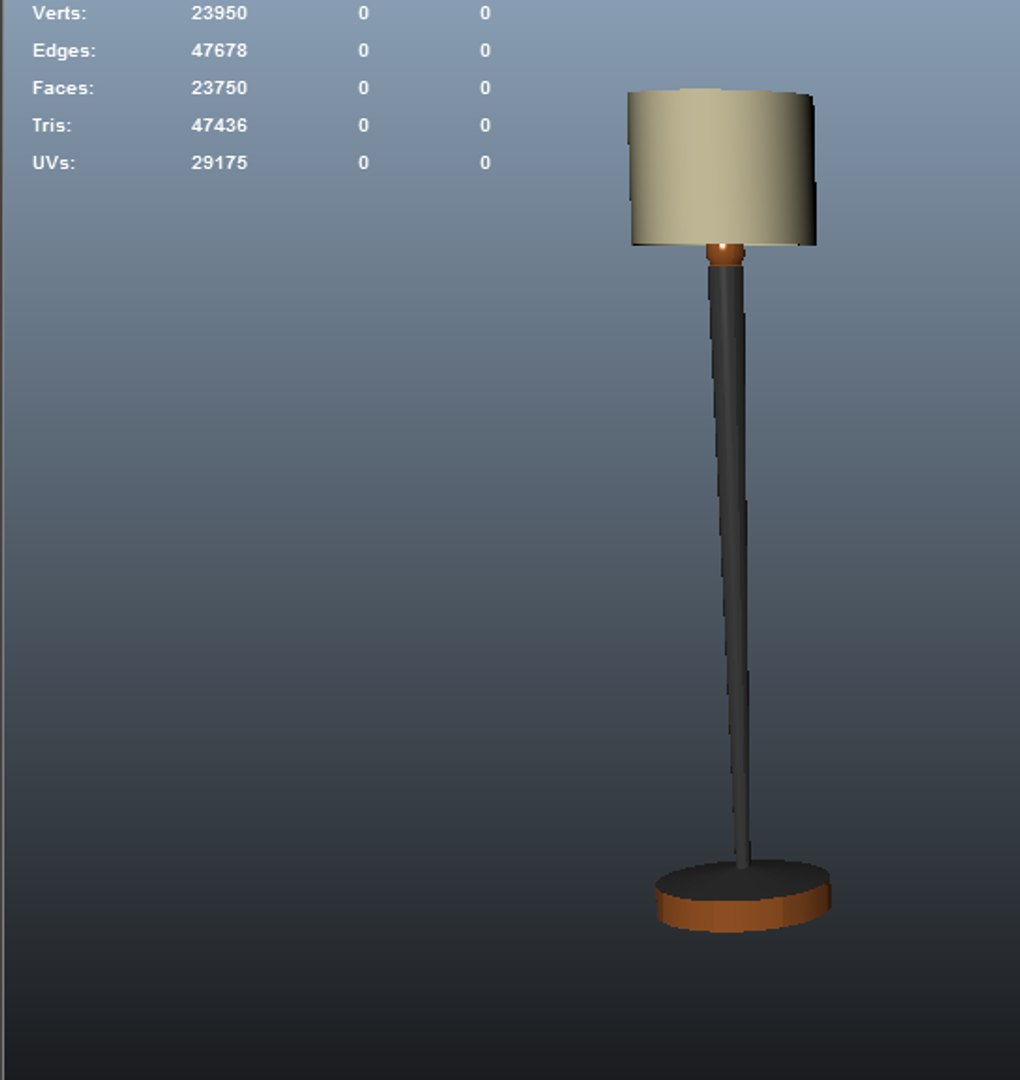 3d Model Lamp