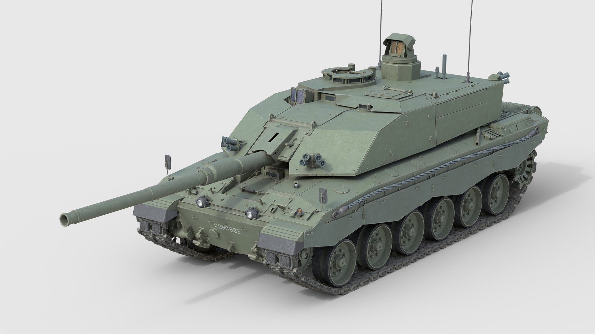 3D Challenger 3 Main Battle Tank - TurboSquid 2373120